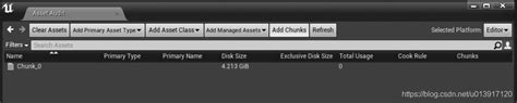 ue4 chunk分块 ue chunk csdn博客