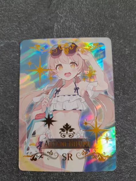 Carte Sexy Girl Manga Mint Holo Prism Girl Waifu Sr Ajitani Hifumi Blue Archive Eur