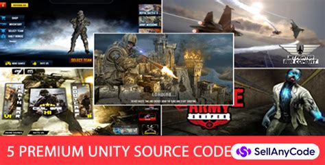 5 Premium Unity Source Codes Source Code Sellanycode