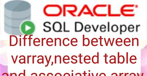 What Is The Difference Between Varraynested Table And Asociative Array