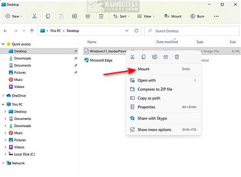 How To Mount Or Unmount ISO And IMG Files In Windows 10 11 MajorGeeks
