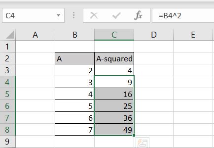 How To Do Squared On Excel SpreadCheaters
