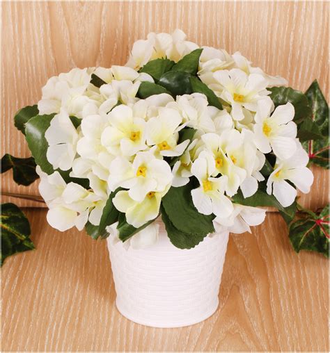 Искусственные цветы Фиалки в горшке Букет цветов Искусственные растения — купить в