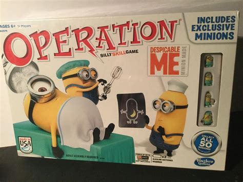 Despicable Me Operation Silly Skill Game Includes Exclusive Minions