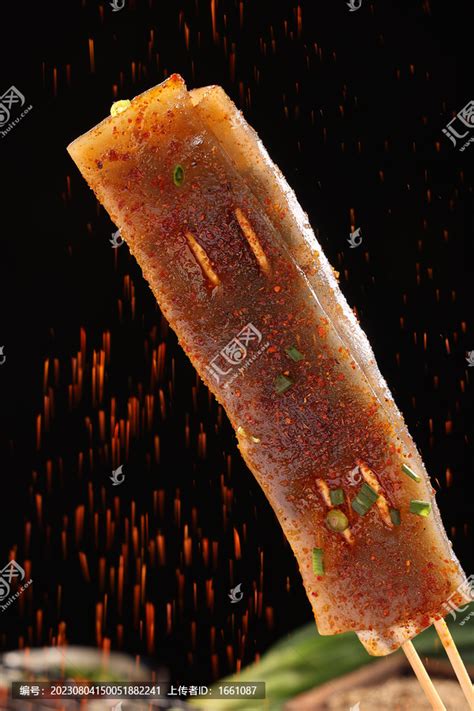 烤苕皮 小吃美食 食品餐饮 摄影素材 汇图网www huitu