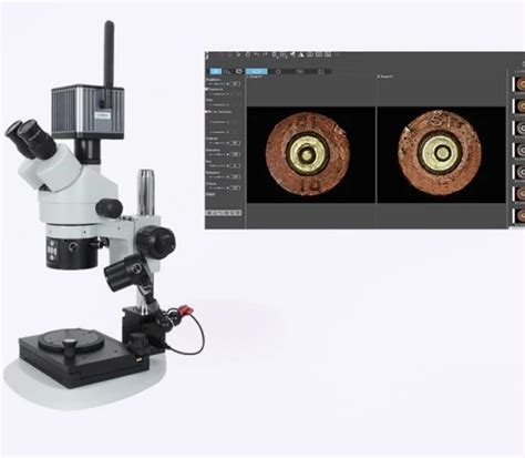 Digital Stereo Comparison Microscope Solution Bullet Comparison Forensic Microscope Microscope