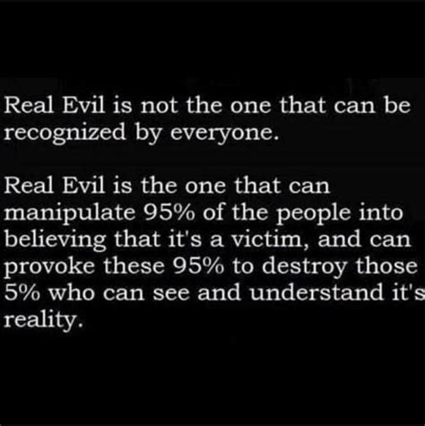 Real Evil Quote
