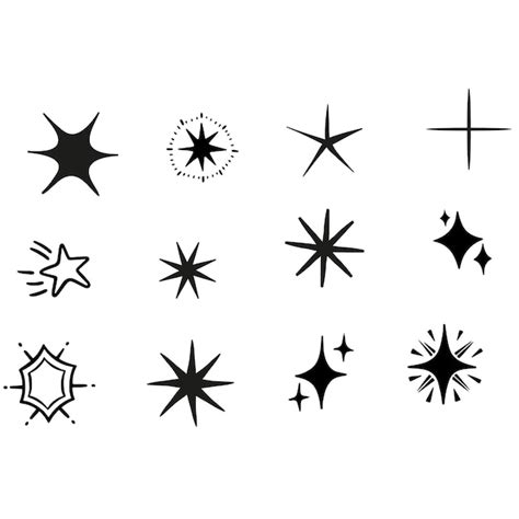 Premium Vector Sparkle Set Collection Of 32 Premium Quality Icons