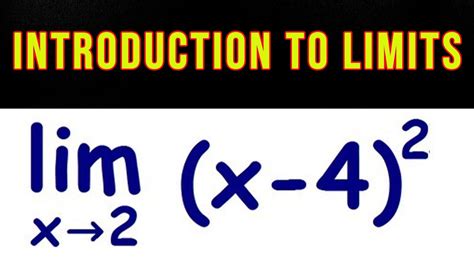Calculus 1 Introduction To Limits Part 2 Youtube