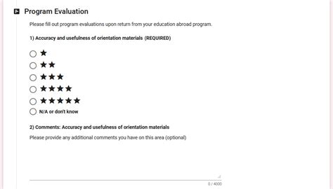 How To Complete A Program Evaluation