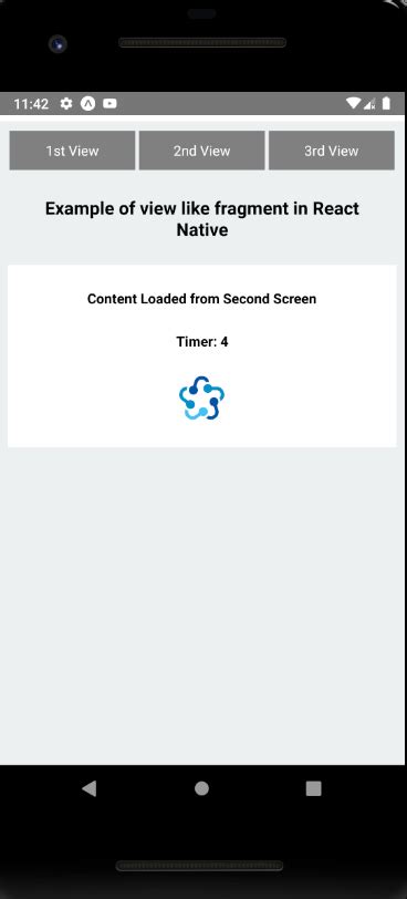 React Native Android Fragment Codehunger Blog