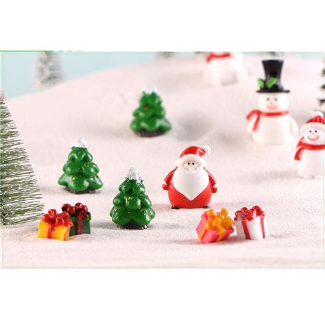 30 Mini Hars Kerst Decoratie Kerstman Clau Snowma Vicedeal