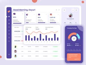 Collapsible Sidebar Menu UI Freebie Supply