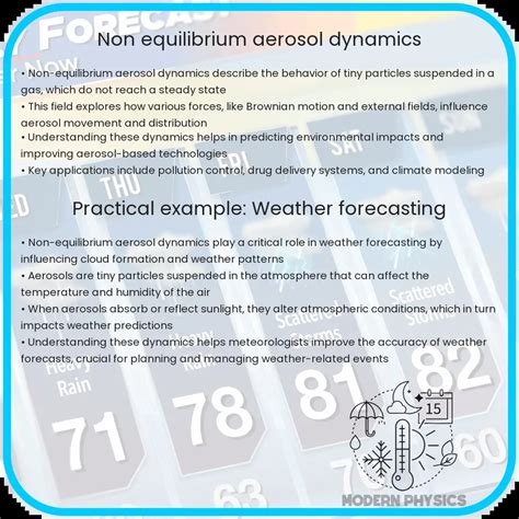 Non Equilibrium Aerosol Dynamics Thermodynamics Particle Interaction And Modeling
