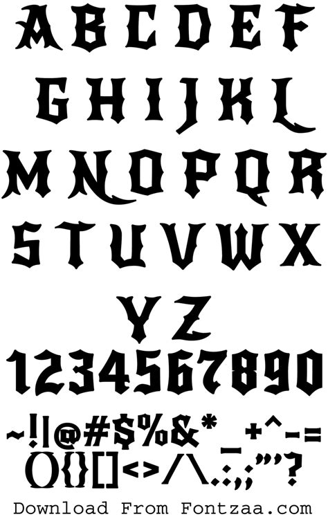 New Rocker Font Fontzaa Exclusive Fonts Library