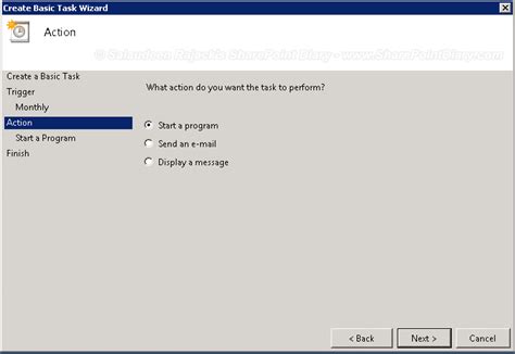 How To Run A Powershell Script From Task Scheduler Sharepoint Diary