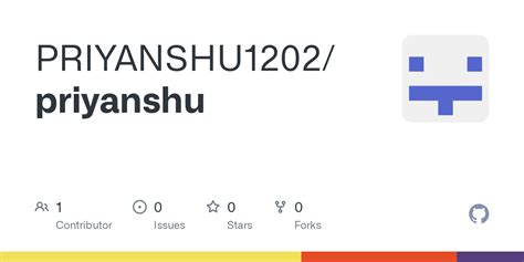 Github Priyanshu1202priyanshu