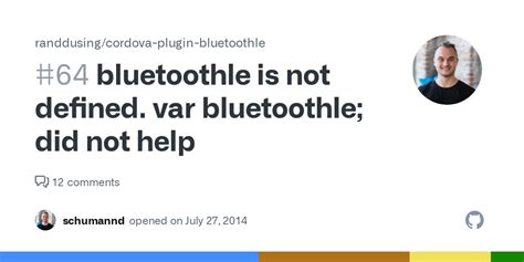 bluetoothle is not defined var bluetoothle did not help · issue 64