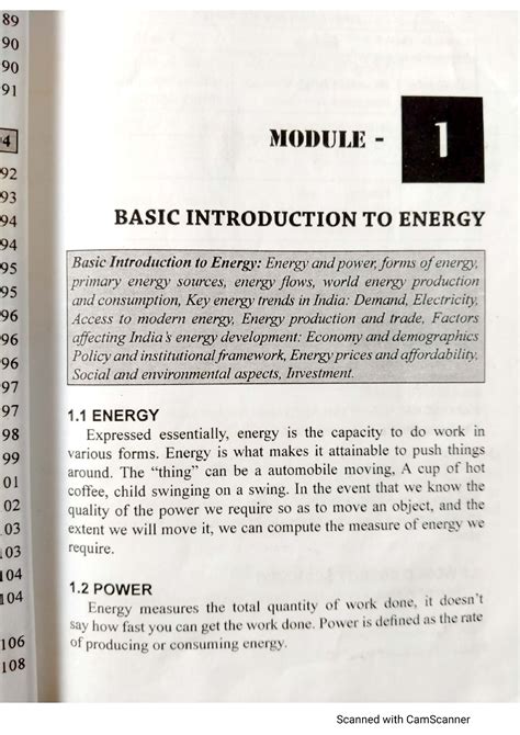 Energy And Environment Module 1 And 2 Electronic And Communication