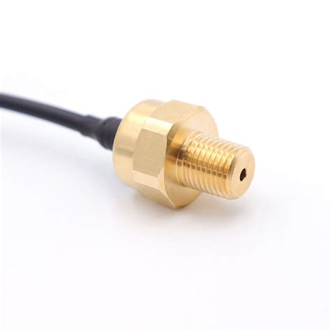Brass IOT Pressure Sensor Cable Outlet Capacitance Pressure Transmitter