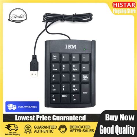 IBM Universal USB Number Keyboard Numeric Keypad For Laptop Computer