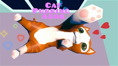 Cat Cartoon Purring Asmr Animation Cat Massage Youtube