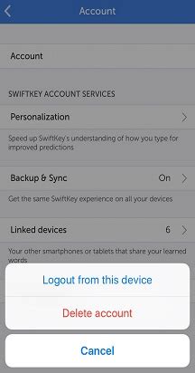 If I Uninstall My Microsoft SwiftKey Keyboard What Will Happen To My Microsoft SwiftKey Account