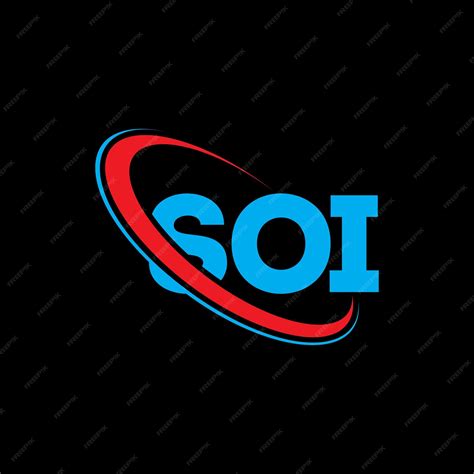 Premium Vector Soi Logo Soi Letter Soi Letter Logo Design Initials Soi Logo Linked With Circle