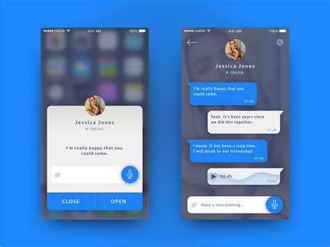 Daily Ui 013 Direct Messaging On Behance