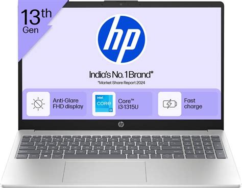 Hp Laptop Intel Core I3 13th Gen 1315u 8 Gb 512 Gb Ssd Windows 11 Home Fd0129tu Fd0186tu