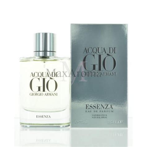Acqua Di Gio Essenza by Giorgio Armani for Men Eau De Parfum 6.08 OZ ...