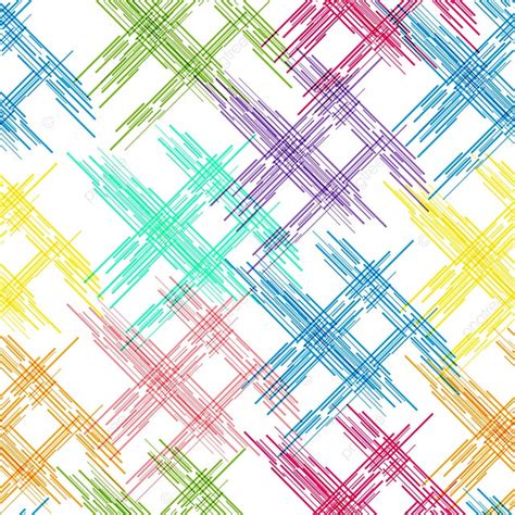 Set Of Patterns With Geometric Intersecting Elements For Banners