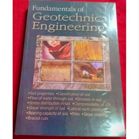 Fundamentals Of Geotechnical Engineering Shopee Philippines