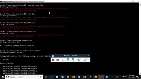 Deep Learning Python 37 And Tensorflow Incompatibility Youtube
