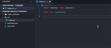 Como Configurar Um Projeto Nodejs Com Typescript · The Xcodes