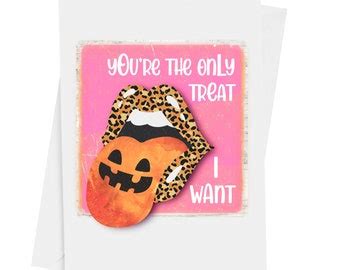 Adult Halloween Card Etsy