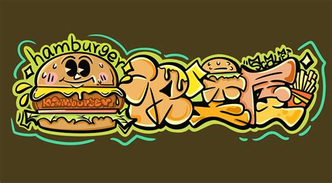 汉堡屋 涂鸦汉字sscale 站酷zcool
