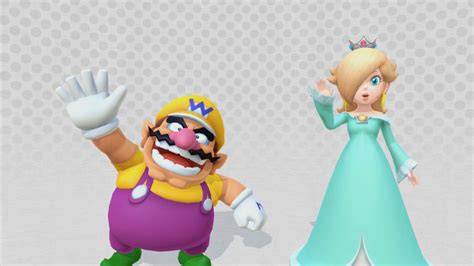 Wario And Rosalina Waving Hi By Hypermario24 On Deviantart