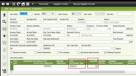 Matching Supplier Invoice With PO IFS Community