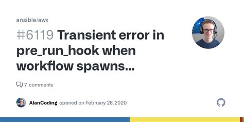 Transient Error In Pre Run Hook When Workflow Spawns Multiples Of Same