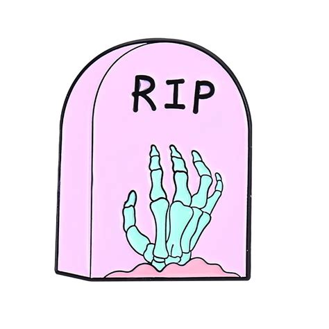 Pastel Goth Creepy Cute Enamel Pin Set Kawaii Babe