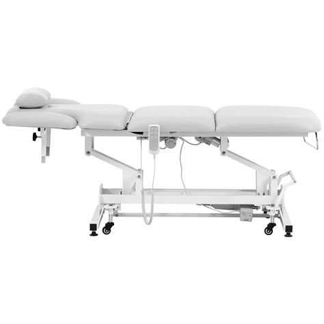 Table De Massage électrique 3 Moteurs 250 Kg Blanc Expondo Fr