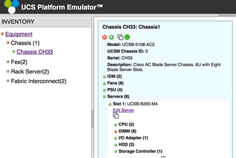 Tips And Tricks For Using The Cisco UCS Platform Emulator VMiss Net