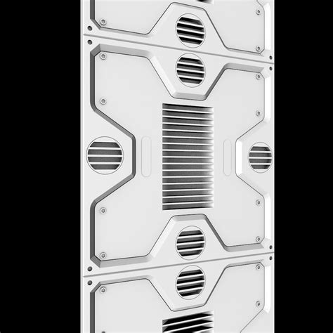 공상 과학 패널 3d 모델 15 C4d Free3d