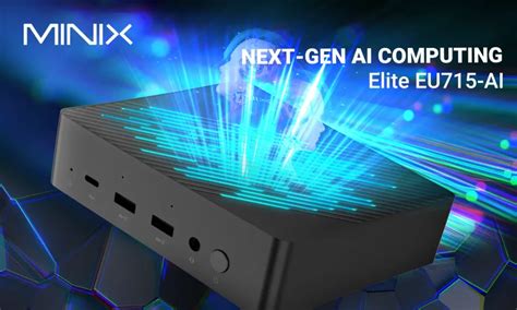 Minix Announces New Elite Series Mini Pc Featuring Space Saving Design And Ai Augmented Functions