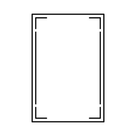 Vintage Border Frame Rectangle Png