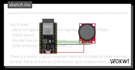 Joystick Wokwi Esp32 Stm32 Arduino Simulator