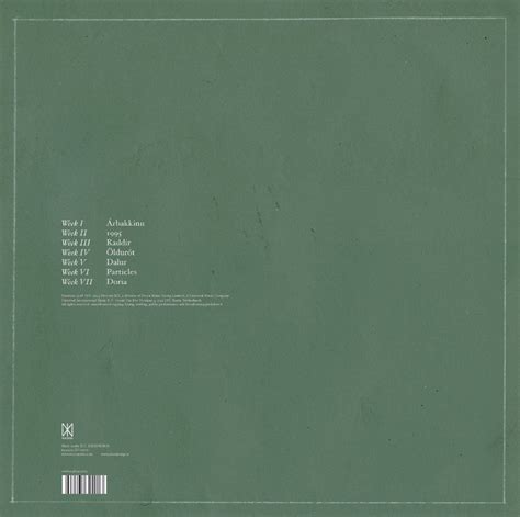 Olafur Arnalds Island Songs 2024 Reissue Cd Recordstore