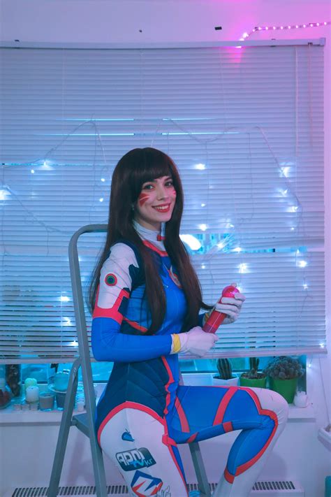 Dva From Overwatch By Fairy Elfie Rcosplayers