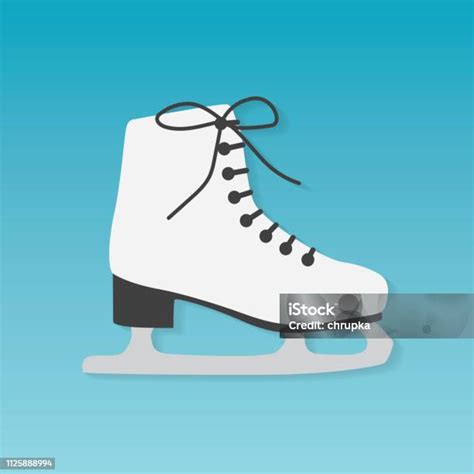 얼음 피겨 스케이트 아이콘벡터 Illustrationice 그림 스케이트 아이콘 0명에 대한 스톡 벡터 아트 및 기타 이미지